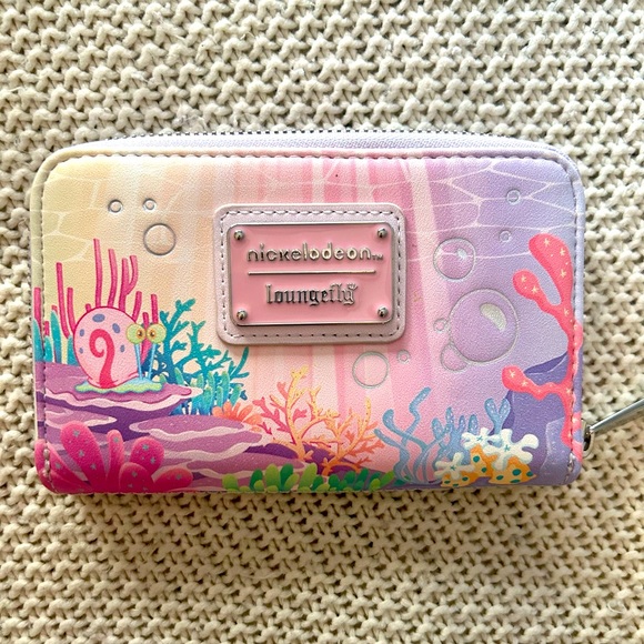 Loungefly | Bags | Loungefly Nickelodeon Spongebob Wallet New | Poshmark